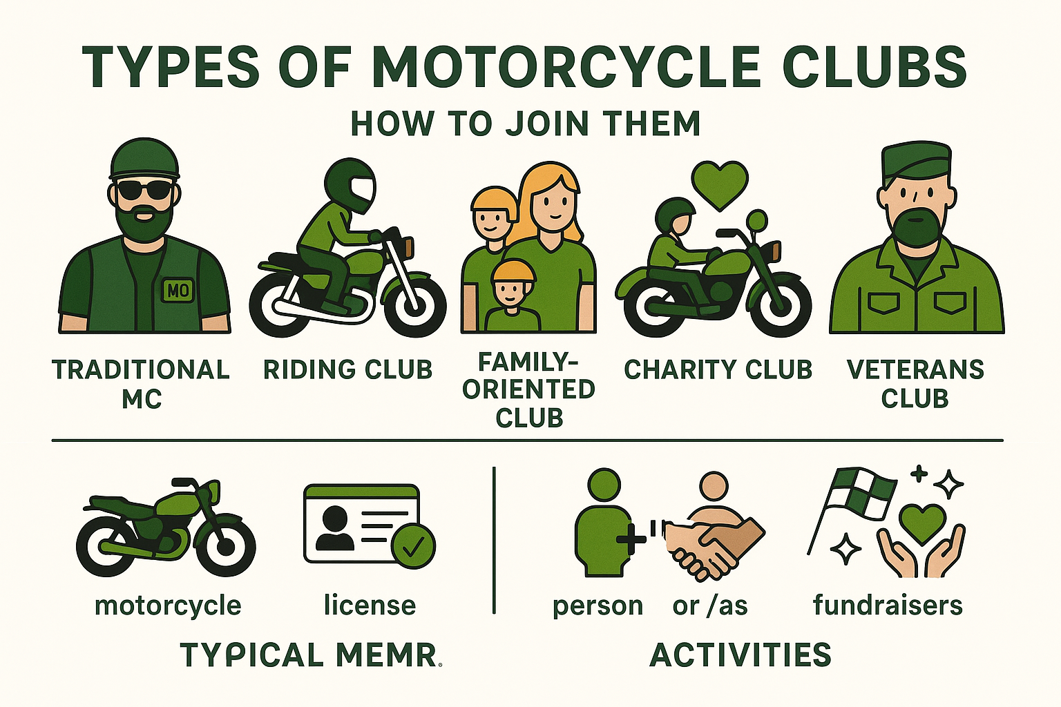 Motorcycle clubs near me: Top 5 Unforgettable Experiences