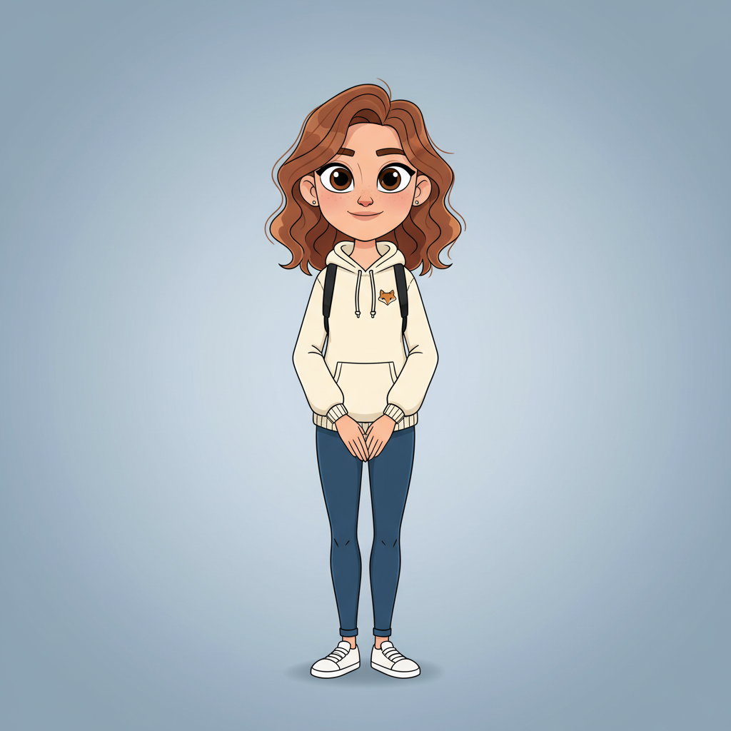 2d character design for animation front view Prompts | Stable Diffusion ...