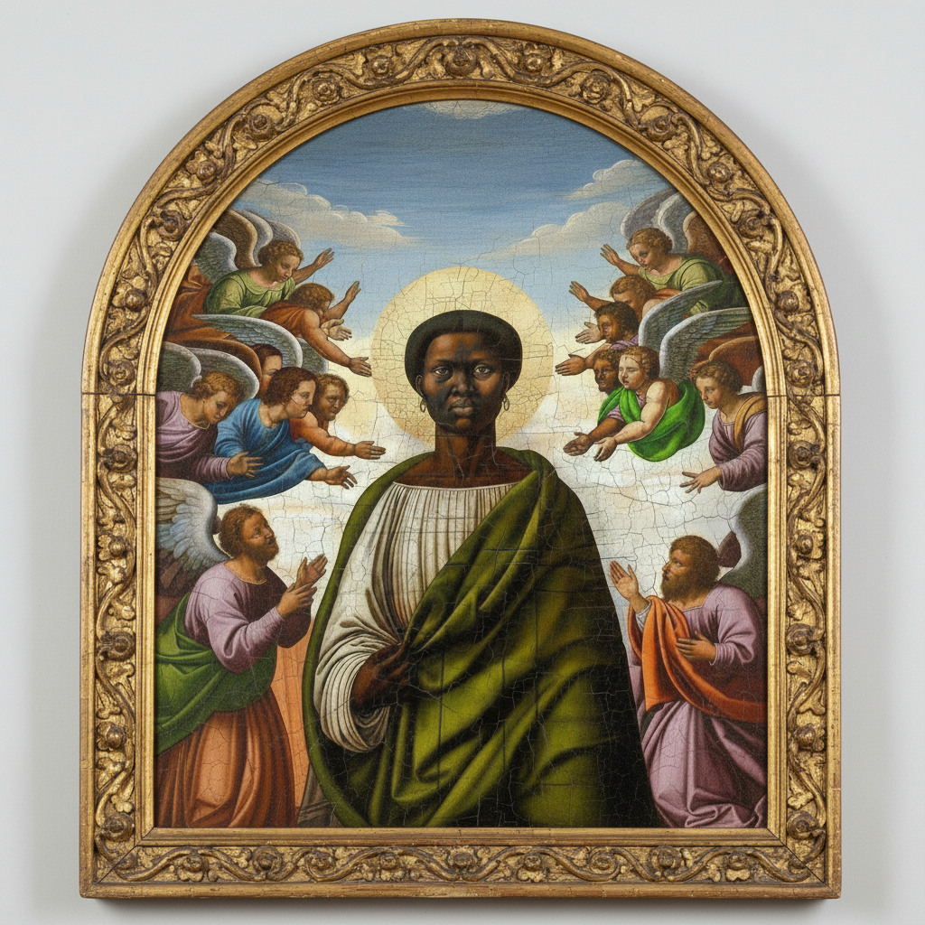 Renaissance Altarpiece with Gilded Frame | Stable Diffusion Online